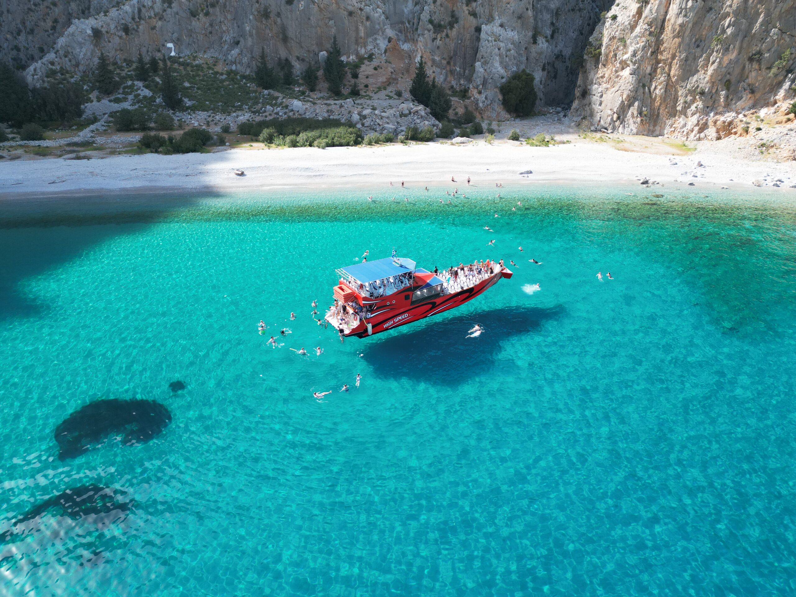 Lindos / Vlicha: Boat to Rhodes Town | Lindos Sea Lines